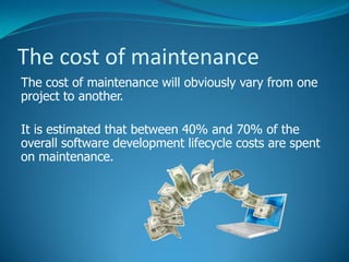 7. The Software Development Process - Maintenance | PDF
