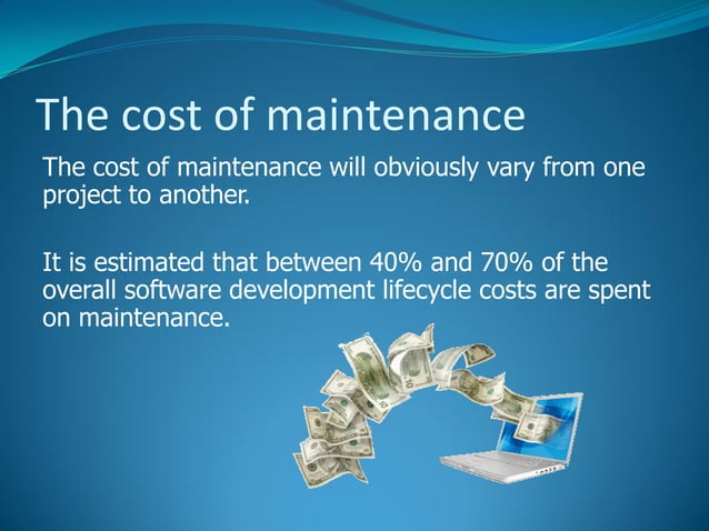 7. The Software Development Process - Maintenance | PDF