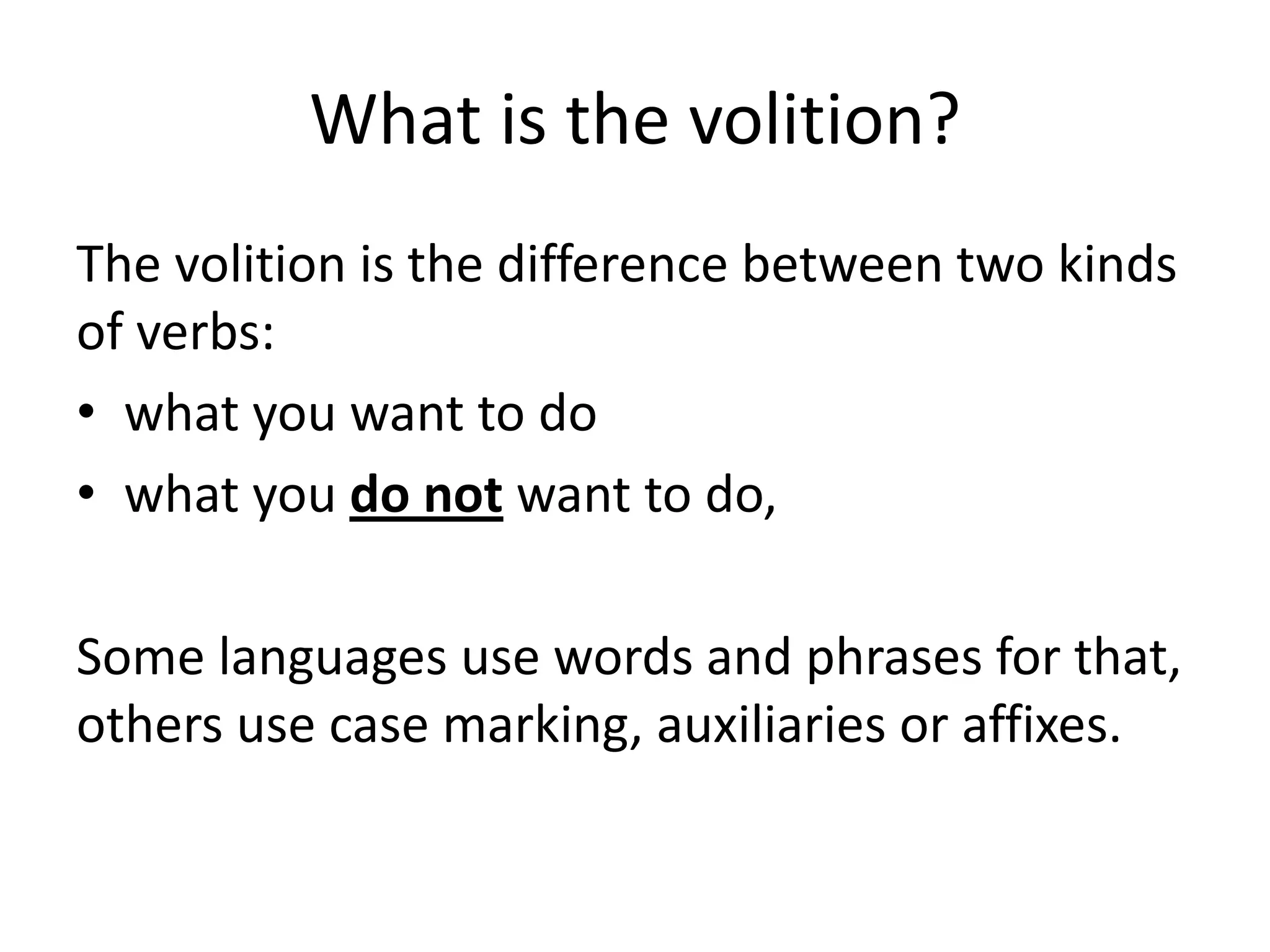 The volition in Tibetan | PDF