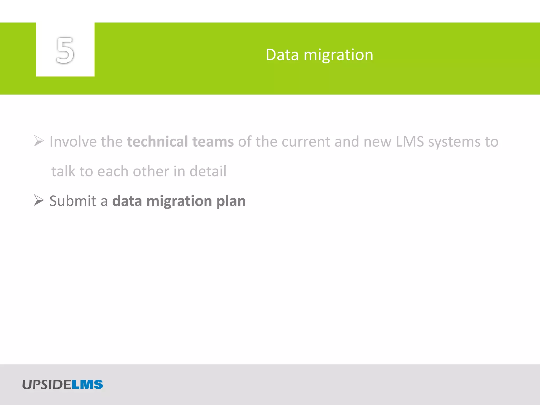 7 Tips For Easy & Effective LMS Switch | PPT