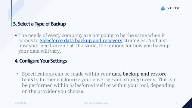 7 Tips For Planning Salesforce Data Backup And Restore Recovery