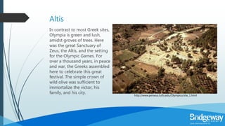 7. Tour of Olympia | PPT