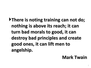 Chapter 7 training development presentation | PPT