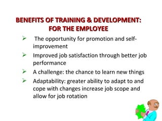 Chapter 7 training development presentation | PPT