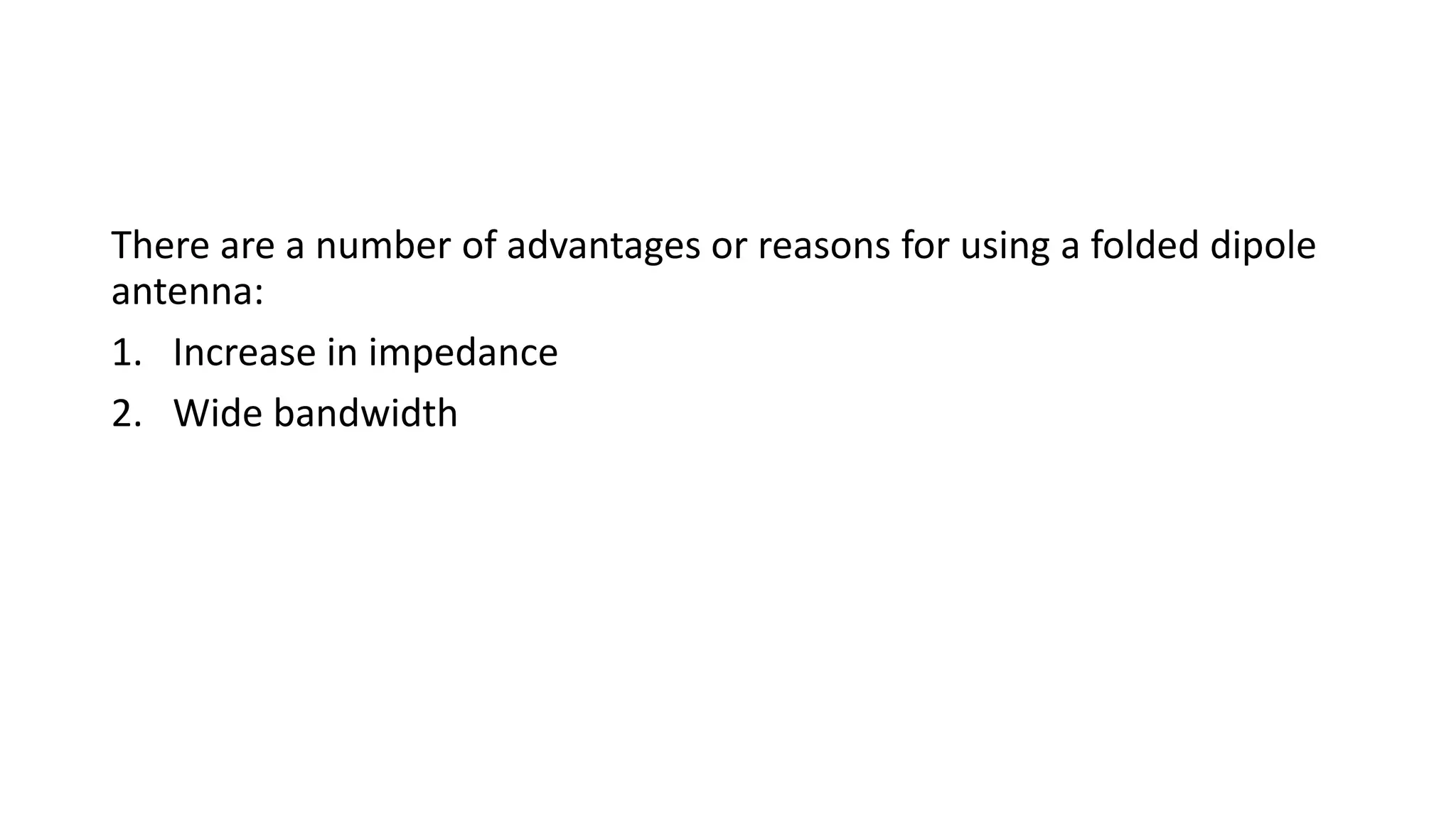 Travelling Wave, Broadband Antennas, Frequency-independent Antennas | PPTX