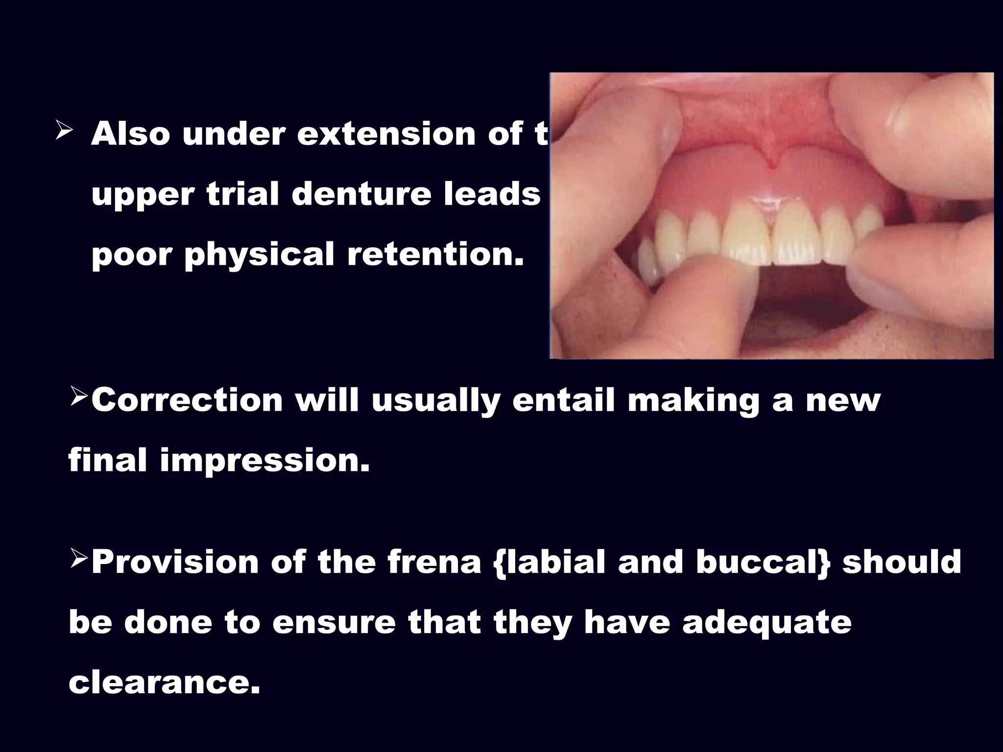 7 try-in of the wax trial complete denture | PPT