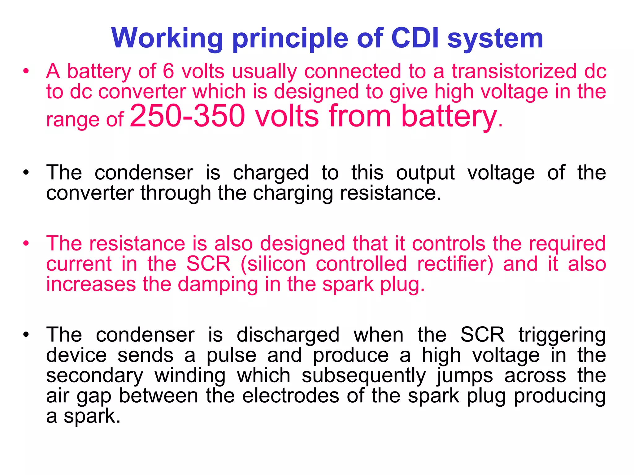 Ignition system | PPT