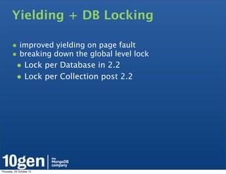 MongoDB Use Cases and Roadmap | PDF