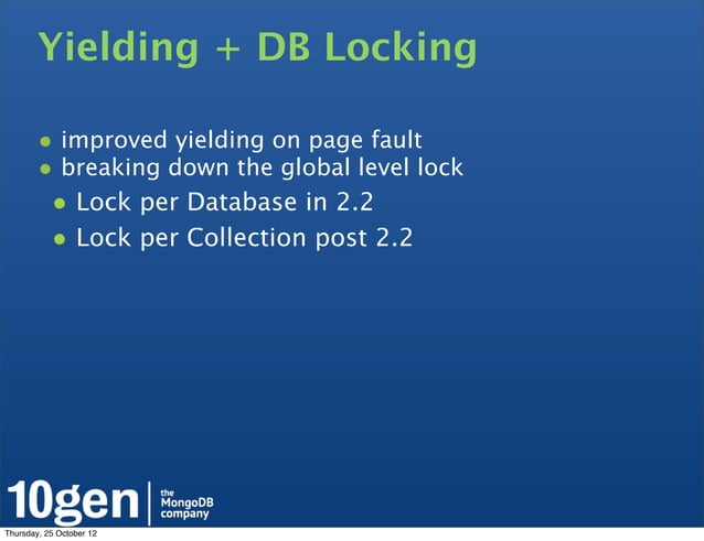 MongoDB Use Cases and Roadmap | PDF