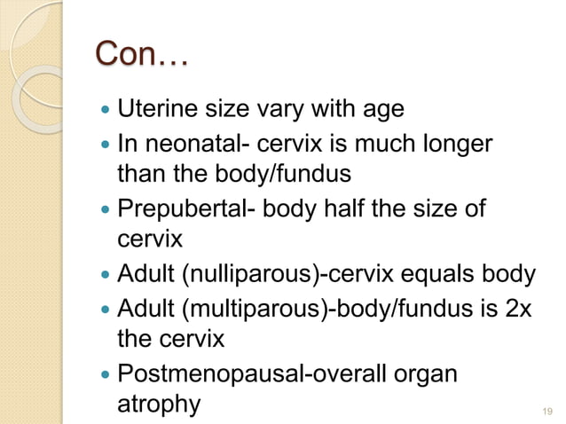 Ultrasound - US of the Non-Pregnant Uterus | PPTX