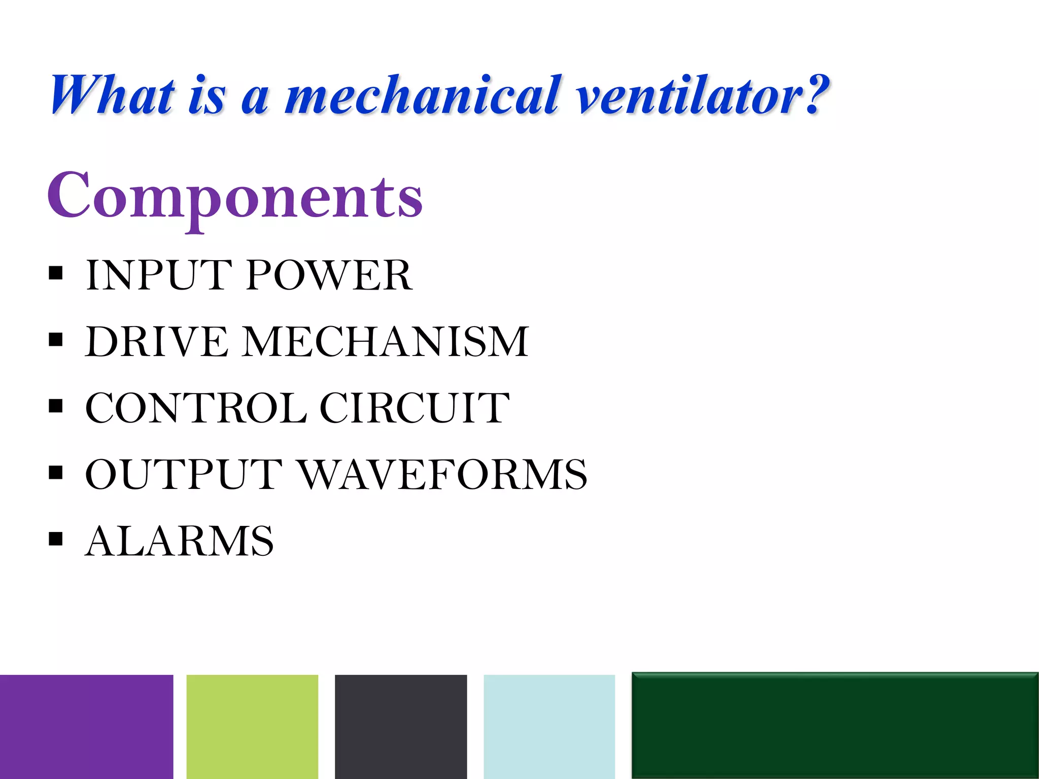 7 ventilators medical equipment | PDF