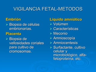 7. vigilancia fetal | PPT