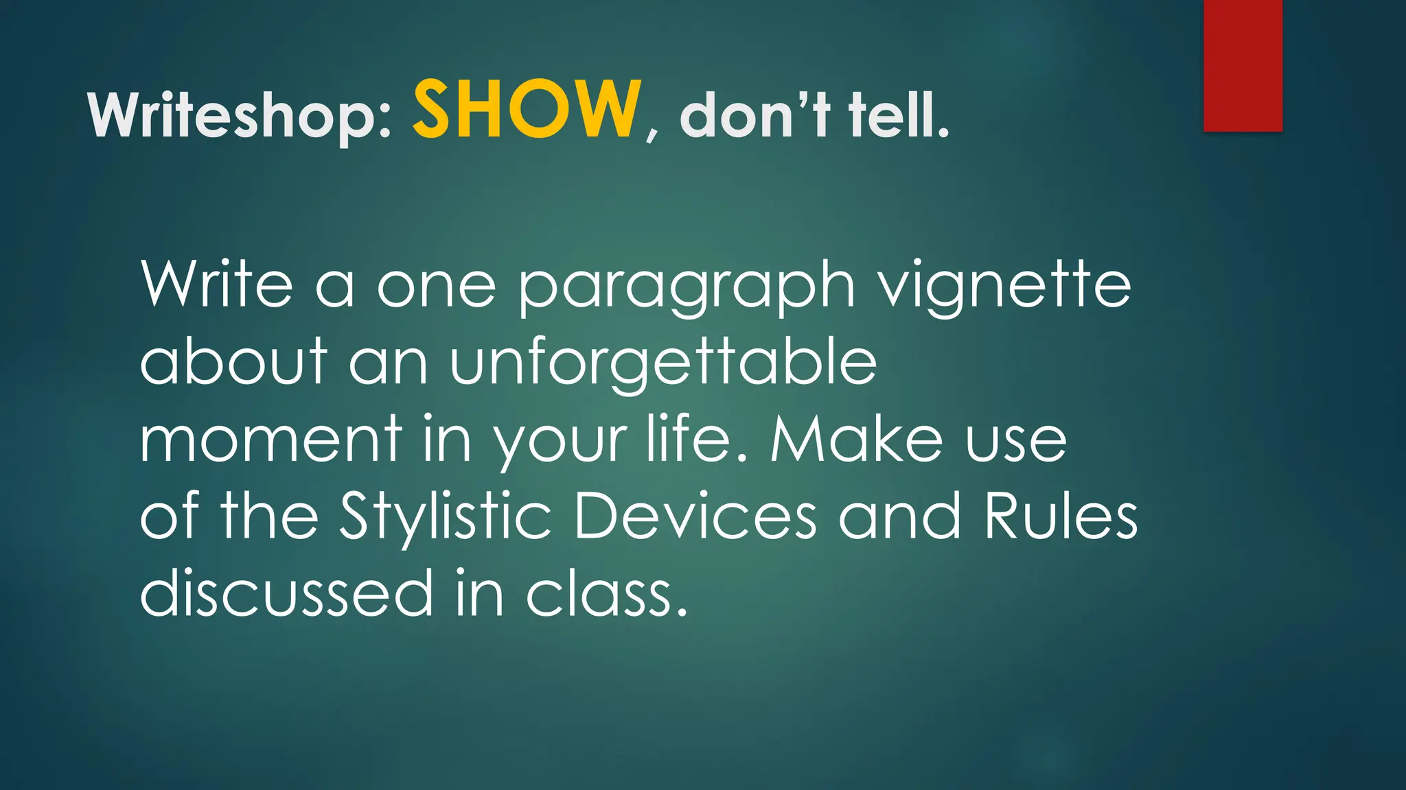 7-Vignette.pptx Grade 12 Senior High School | PPTX