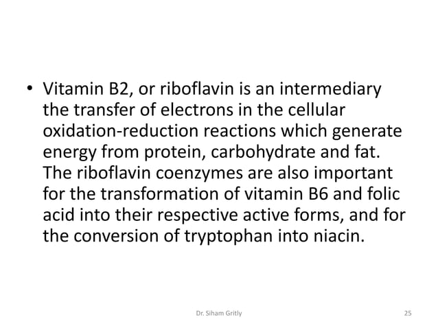 7 vitamins and cofactors | PPTX | Nutrition | Healthy Living