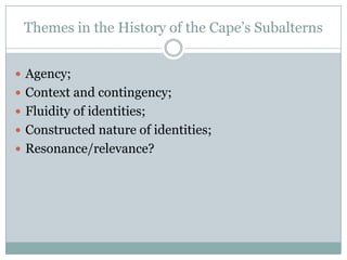 7 war & rebellion, eastern cape frontier | PPTX | Africa Travel ...