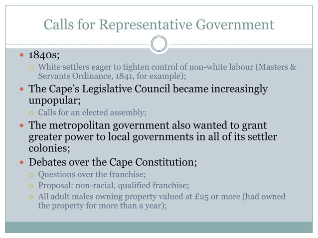 7 war & rebellion, eastern cape frontier | PPTX | Africa Travel ...