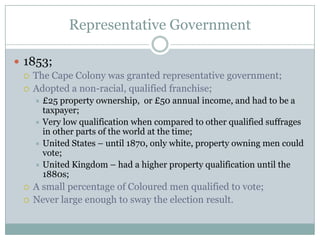 7 war & rebellion, eastern cape frontier | PPTX | Africa Travel ...