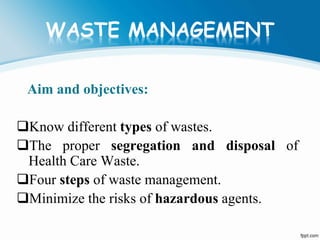 waste management | PPTX