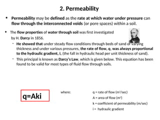 7 - Water in Soil mechanics geotechnical engineering | PPT