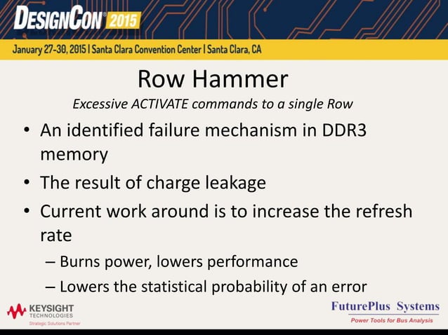 Critical Performance Metrics for DDR4 based Systems | PPTX | Operating Systems | Computer ...