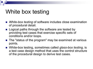 7-White Box Testing.ppt
