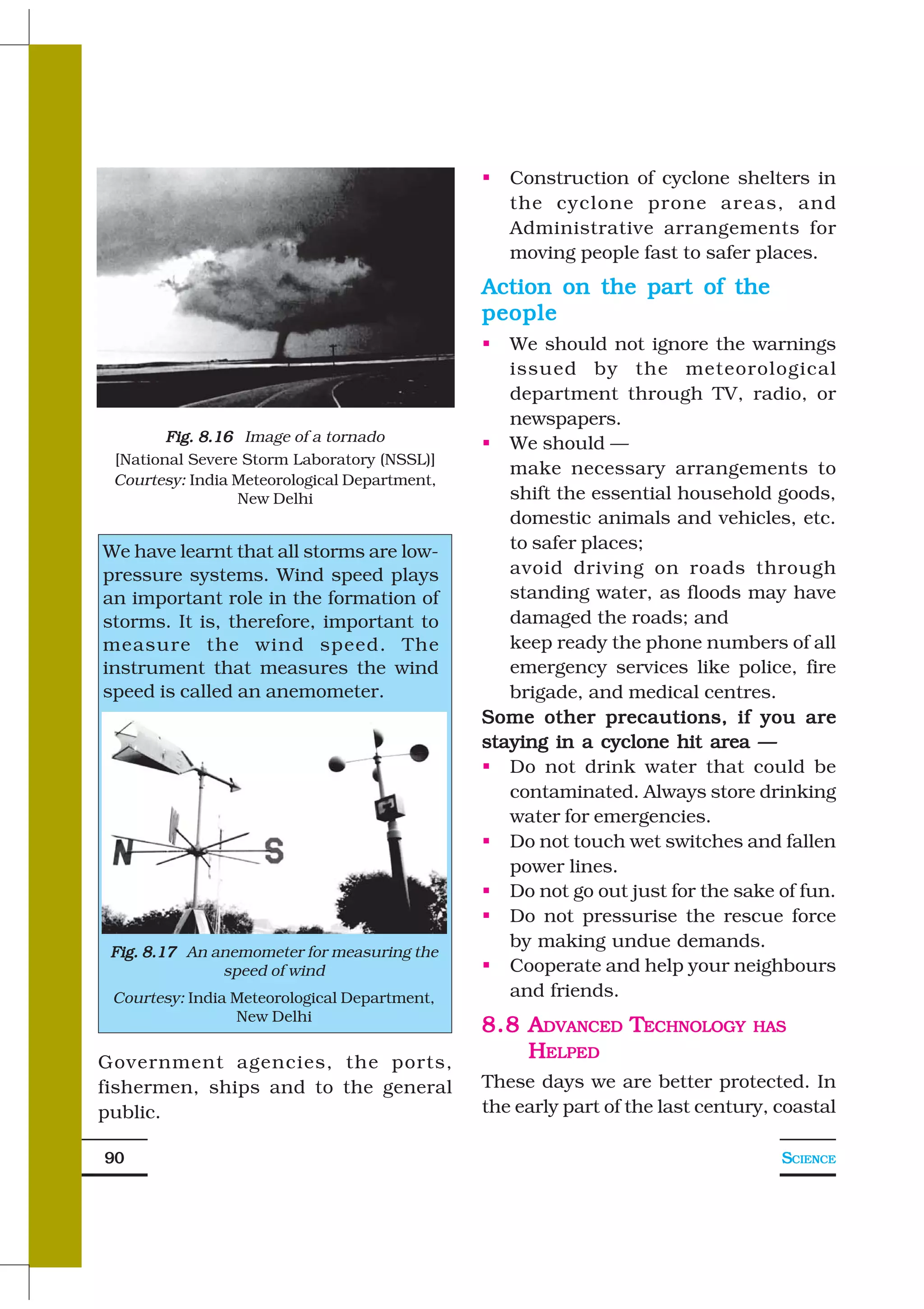 7 winds, storms and cyclones | PDF | Weather | Science