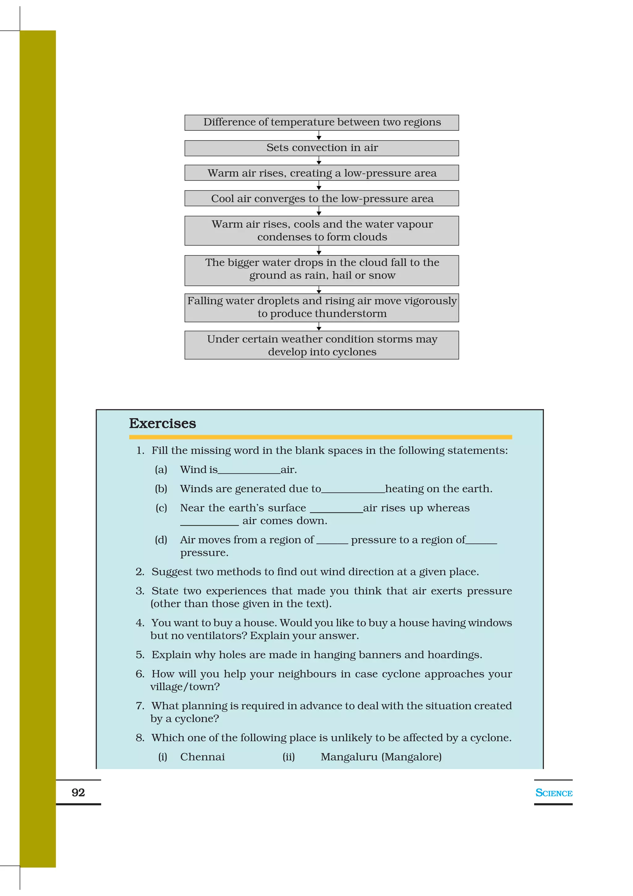 7 winds, storms and cyclones | PDF | Weather | Science