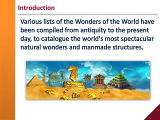 7 Wonders Of The World | PPT