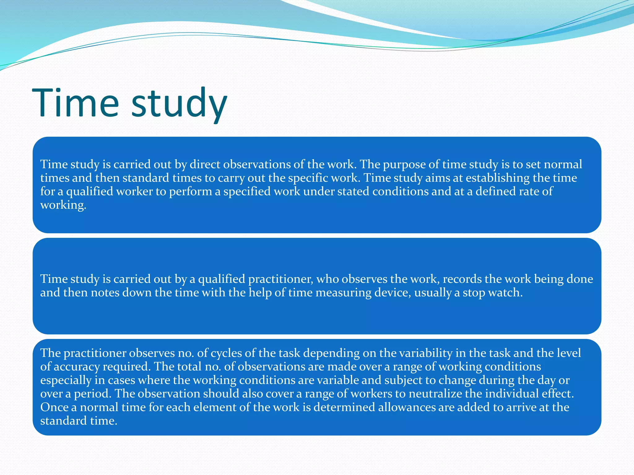 7. work study and method measurement | PPTX