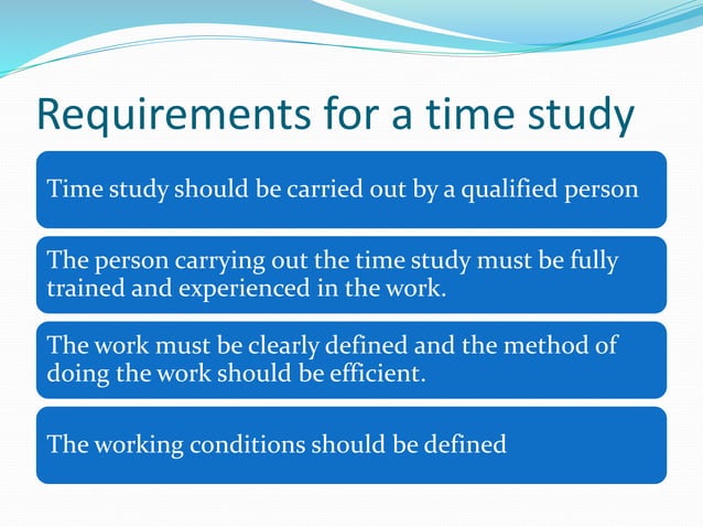 7. work study and method measurement | PPTX