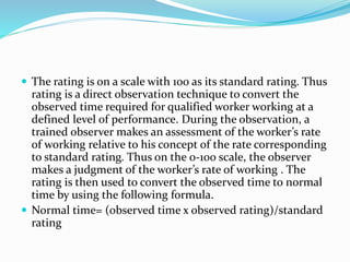 7. work study and method measurement | PPTX