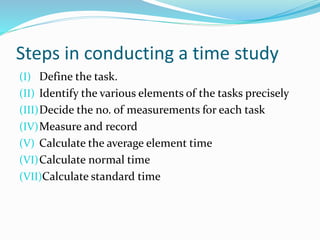 7. work study and method measurement | PPTX