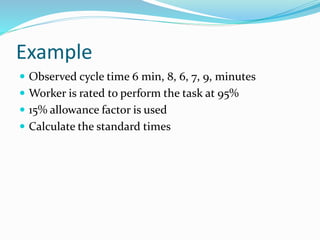7. work study and method measurement | PPTX