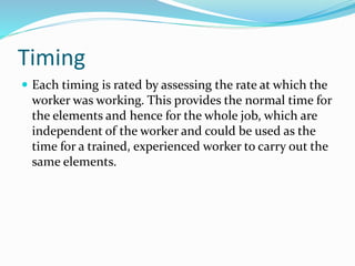 7. work study and method measurement | PPTX