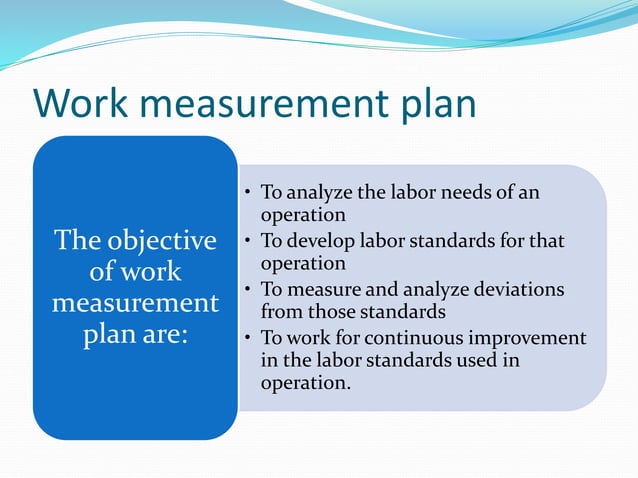 7. work study and method measurement | PPTX