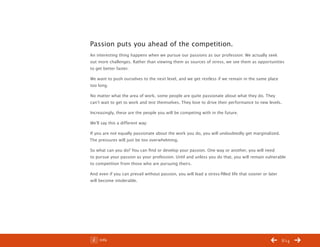 The Power of Passionate Creatives | PPT