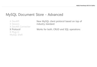 MySQL Document Store | PPT