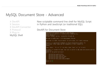 MySQL Document Store | PPT