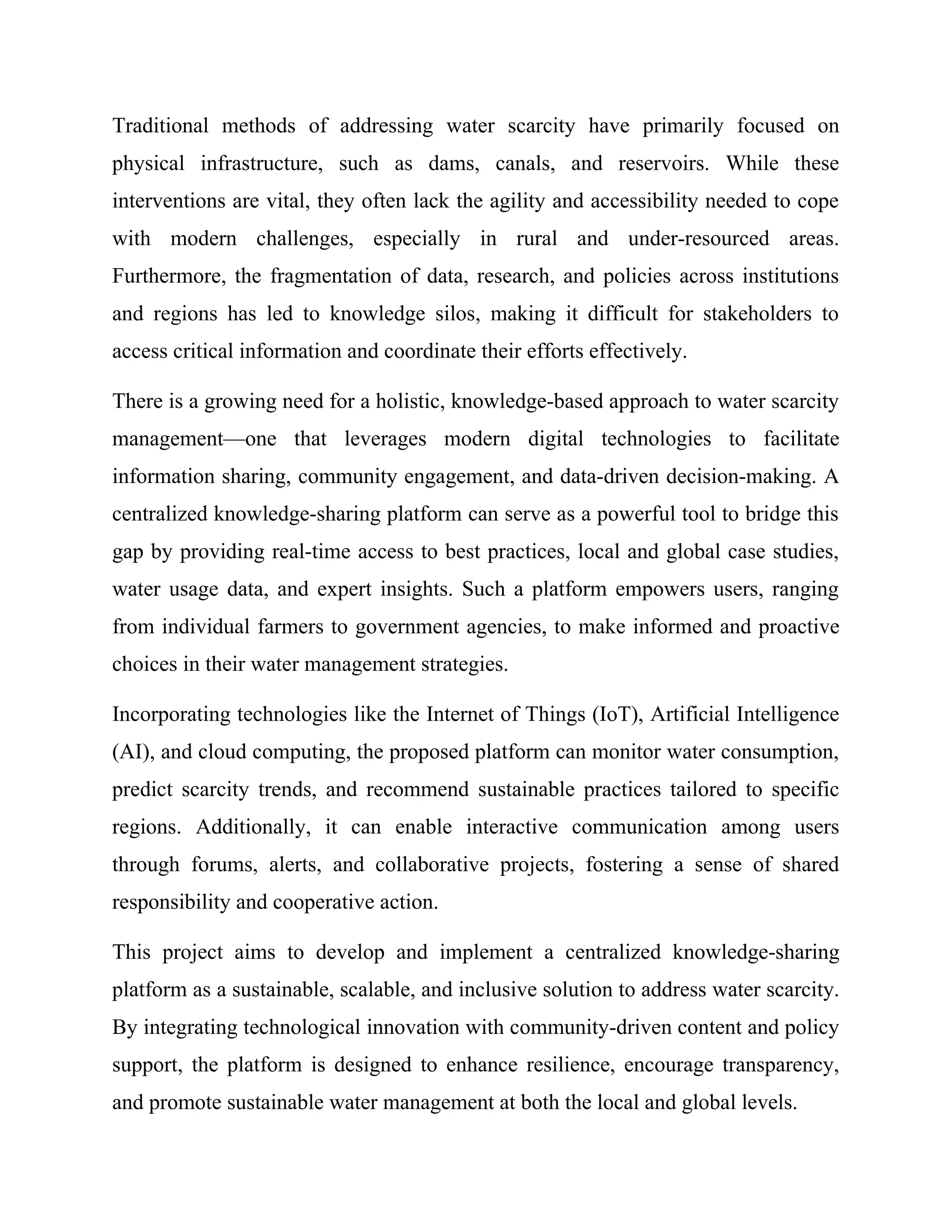 70.WATER SCARCITY MANAGEMENT THROUGH CENTRALIZED KNOWLEDGE-SHARING PLATFORM.docx