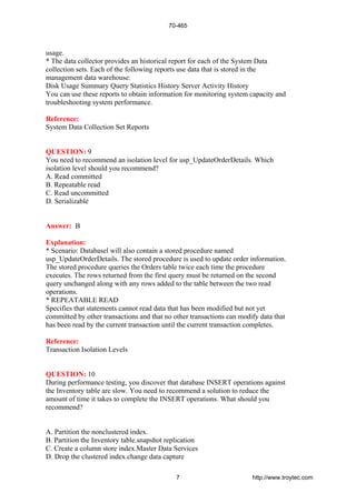 Designing Database Solutions for Microsoft SQL Server 2012 2012 ...