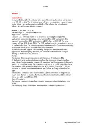 Designing Database Solutions for Microsoft SQL Server 2012 2012 ...