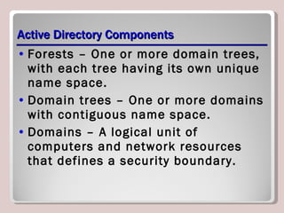 70 640 Lesson01 Ppt 041009 | PPT | Operating Systems | Computer Software and Applications