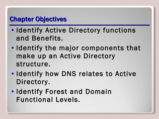 70 640 Lesson01 Ppt 041009 | PPT | Operating Systems | Computer Software and Applications