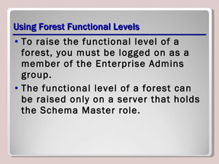 70 640 Lesson01 Ppt 041009 | PPT | Operating Systems | Computer ...