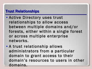 70 640 Lesson01 Ppt 041009 | PPT | Operating Systems | Computer Software and Applications