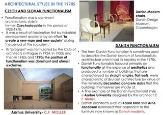 CONTEMPORARY ARCHITECTURE (1970-1980) globally | PDF