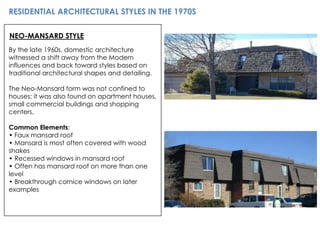 CONTEMPORARY ARCHITECTURE (1970-1980) globally | PDF