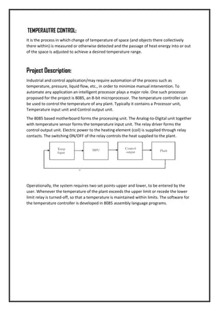Microprocessor project | PDF