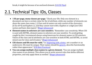 70 Expert Ideas For Better Css | PPT