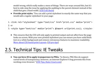 70 Expert Ideas For Better Css | PPT